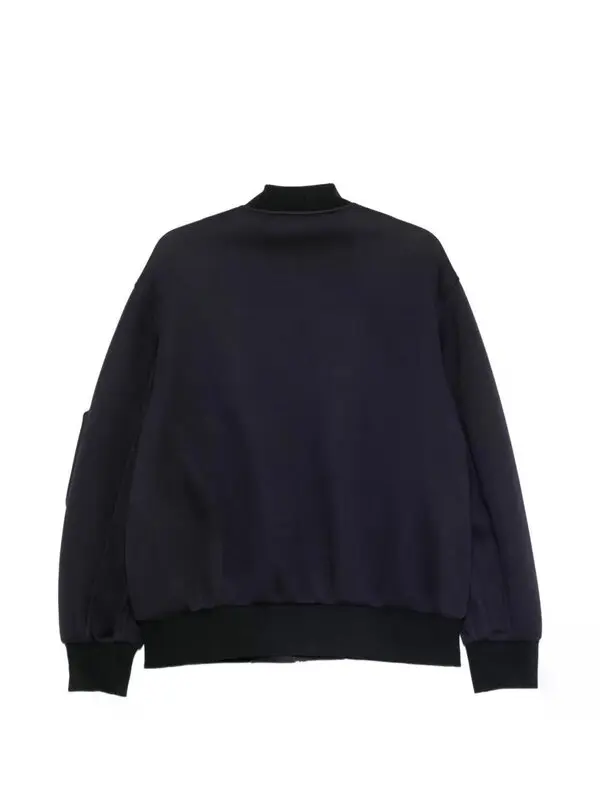 Plan C Zip-up Bomber Jacket