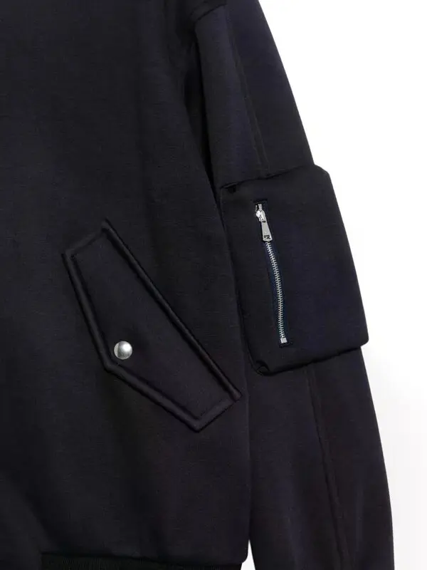 Plan C Zip-up Bomber Jacket