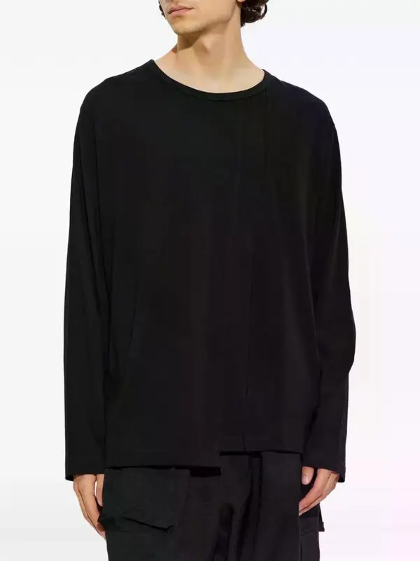 Yohji Yamamoto Seam-detail Long-sleeve T-shirt