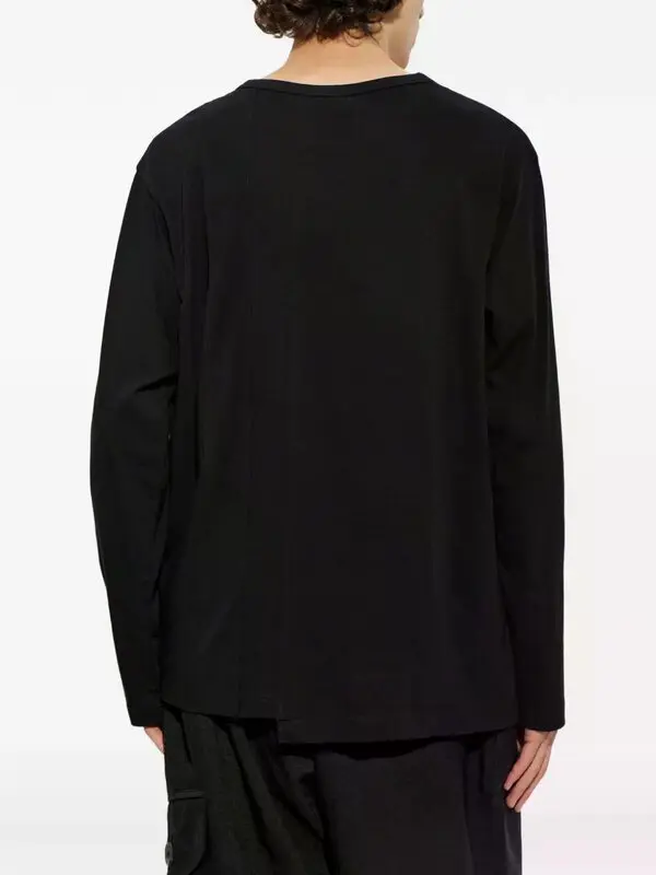 Yohji Yamamoto Seam-detail Long-sleeve T-shirt