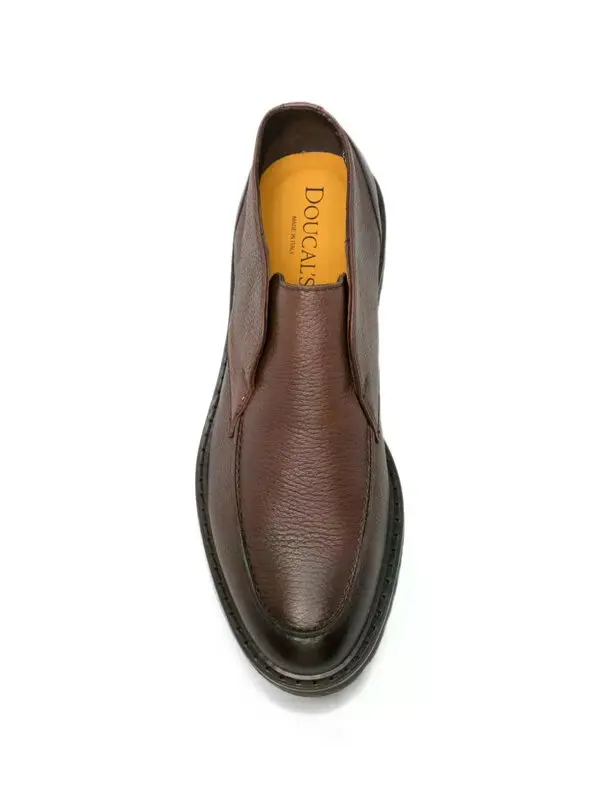 DOUCAL'S Grain-leather Desert Boots