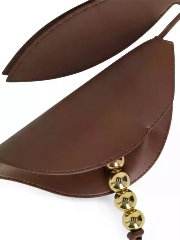 THEMOIRE Ninfea Flower Bag Charm - Brown