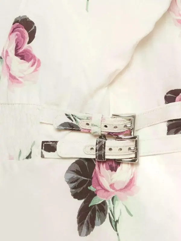 Prada Floral-print Midi Dress