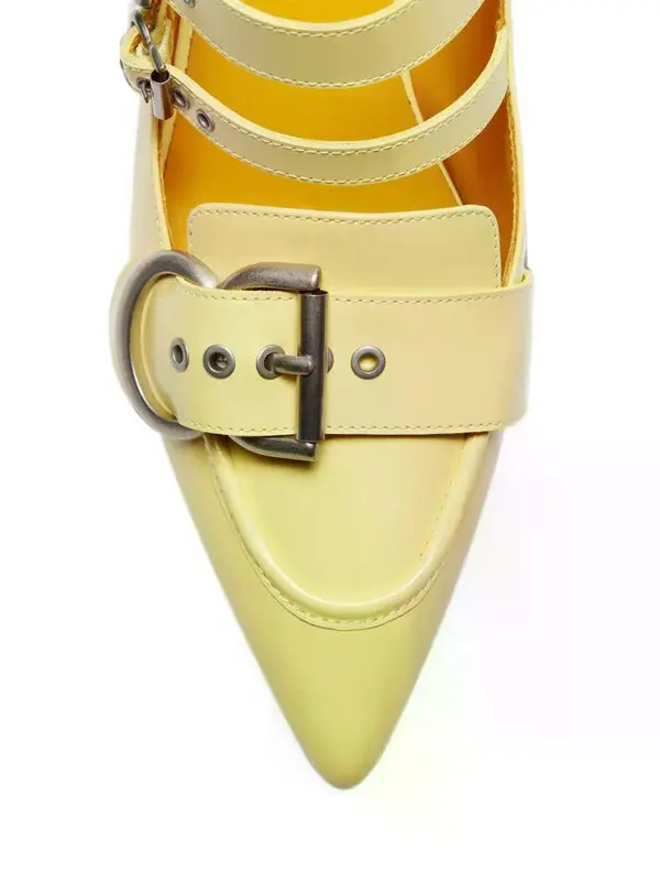 LILI CURIA Astrid Buckle-strap Mules