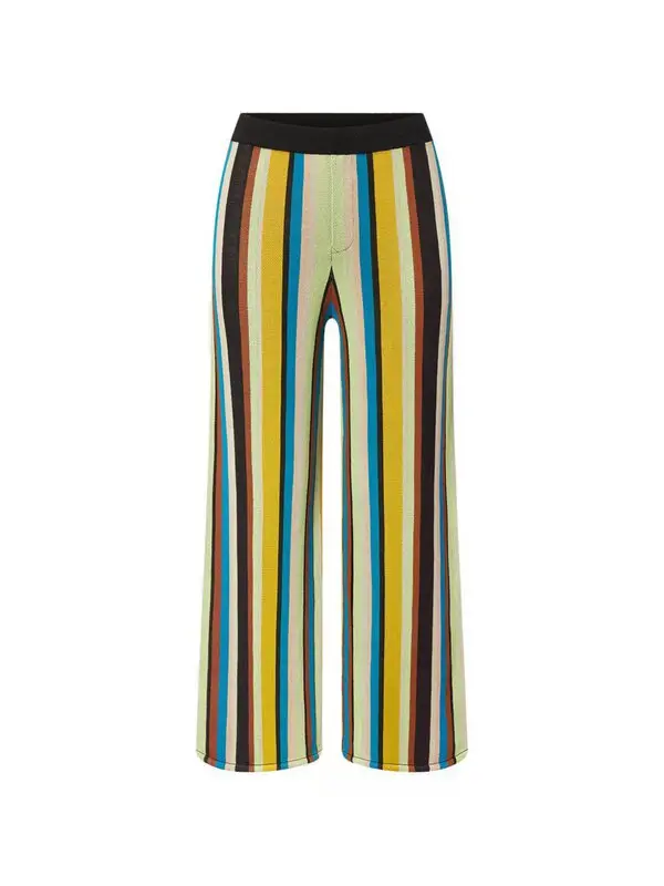 SIMONMILLER Jabber Stripe-knit Trousers