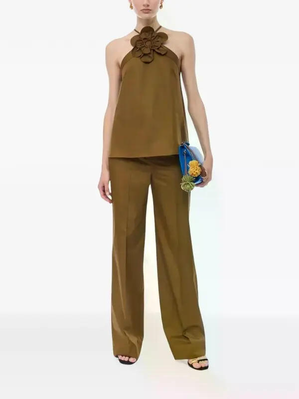 NENETTE Emon Button-detail Palazzo Pants