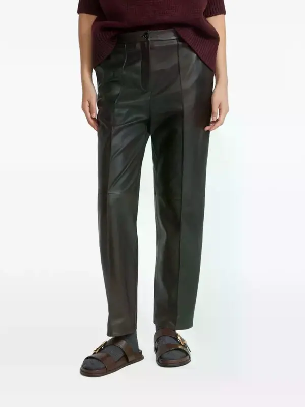 YVES SALOMON Tailored Leather Trousers