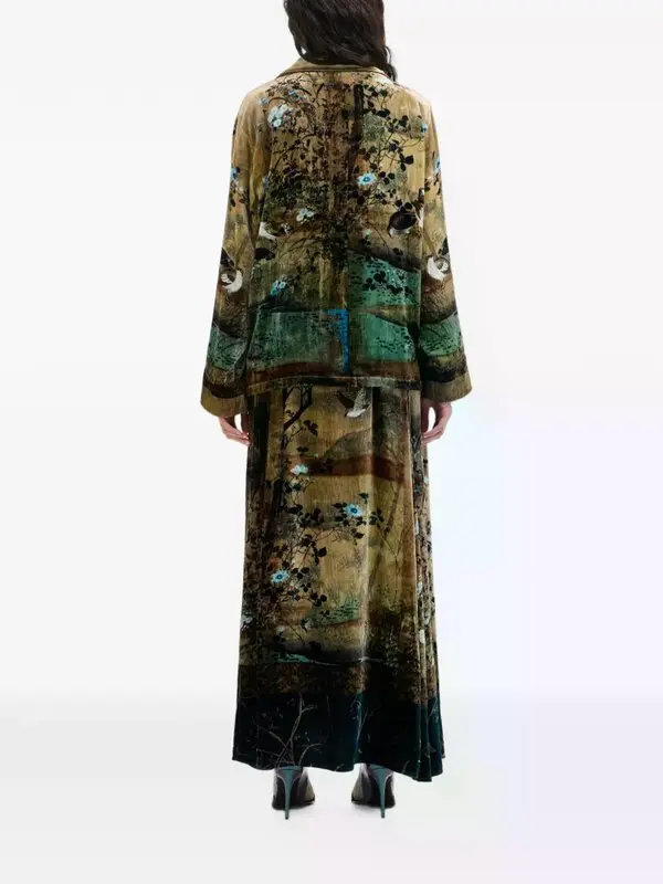 PIERRE-LOUIS MASCIA Kanpur Landscape-print Blazer