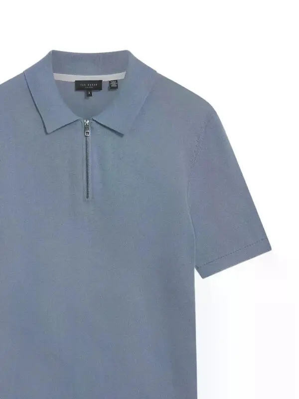 Ted Baker London Givrans Zip-up Polo Shirt