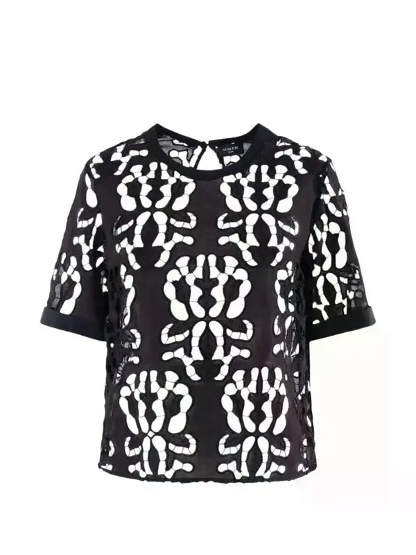 NENETTE Fominik Broderie-anglaise Top