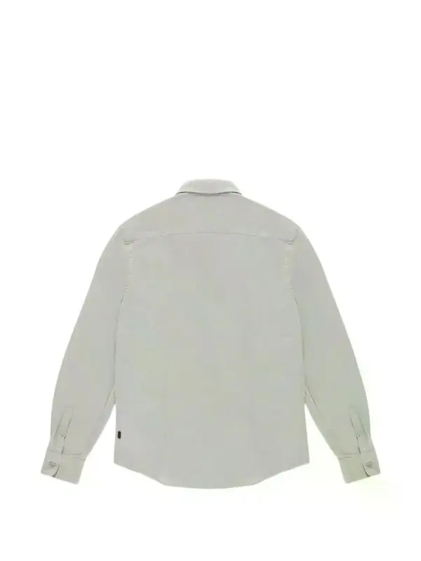 REFRIGIWEAR Cape May Logo-patch Shirt - Grey