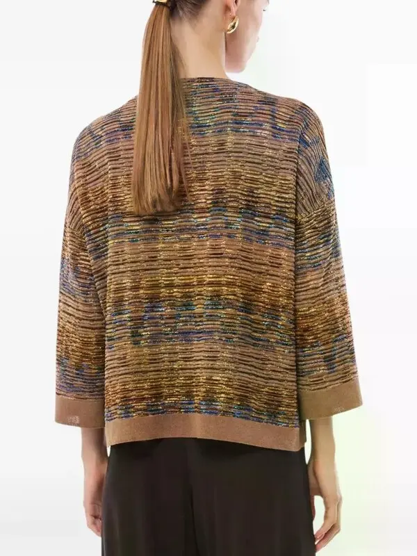 NENETTE Masaccio Zig-zag Chain-detail Blouse