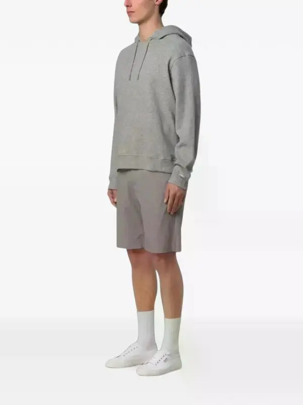 K-WAY Lorly Piqué-knit Drawstring Hoodie