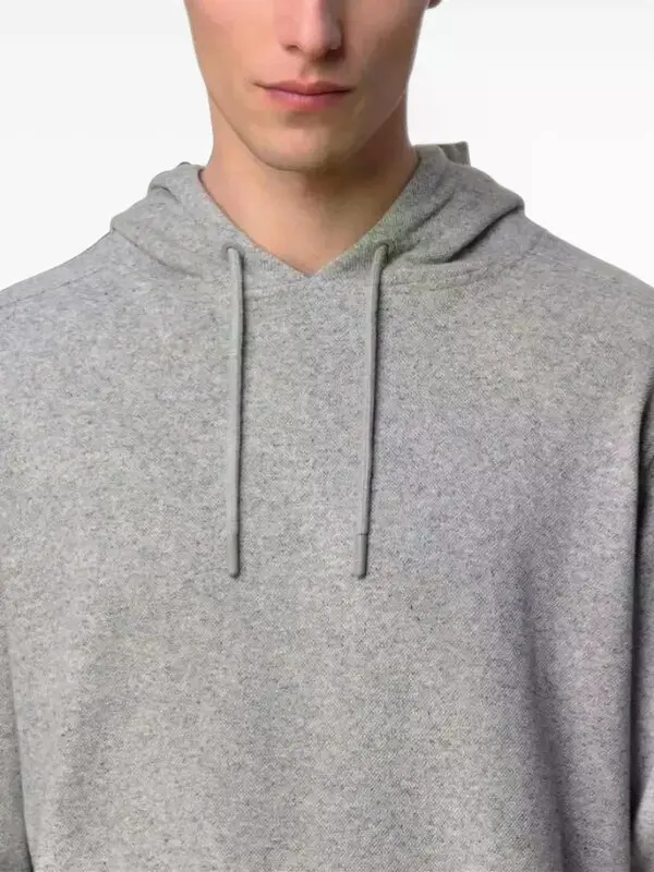 K-WAY Lorly Piqué-knit Drawstring Hoodie