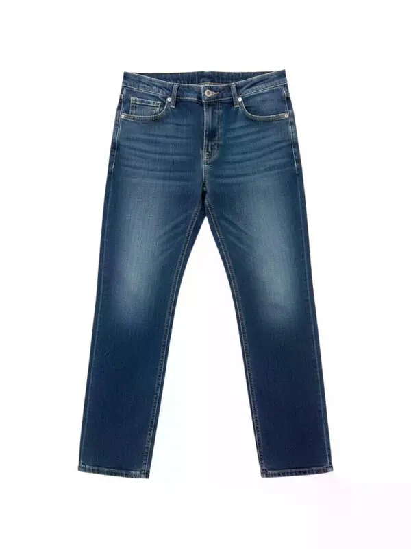 MICHAEL COAL Faded Whiskered Jeans