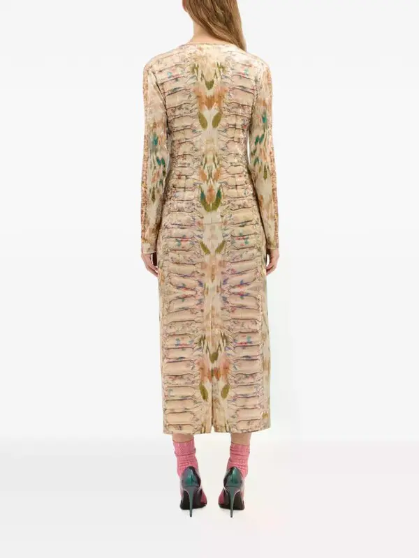 PIERRE-LOUIS MASCIA Ranat Abstract-print Maxi Dress
