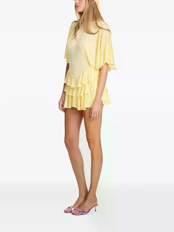 AXEL 113 Ruffled Mini Dress