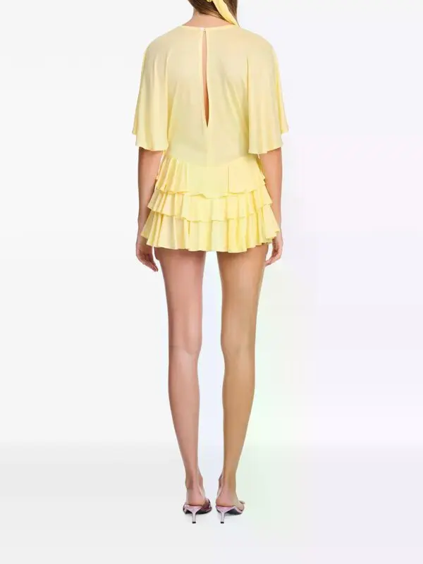 AXEL 113 Ruffled Mini Dress