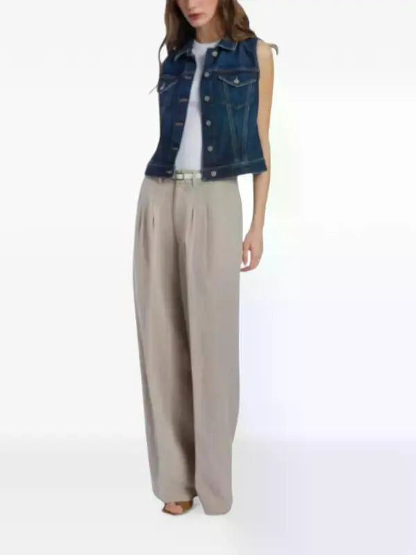 DONDUP Eloise Wide-leg Trousers
