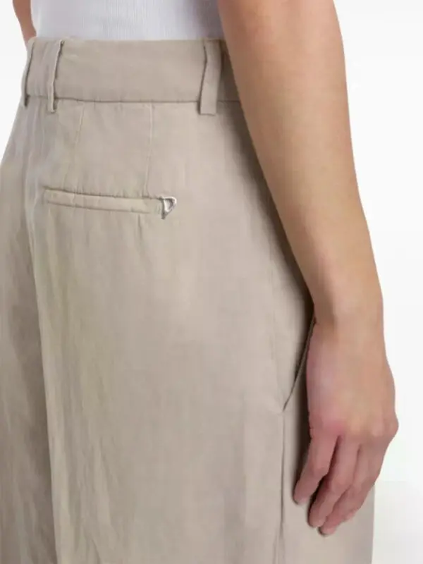 DONDUP Eloise Wide-leg Trousers