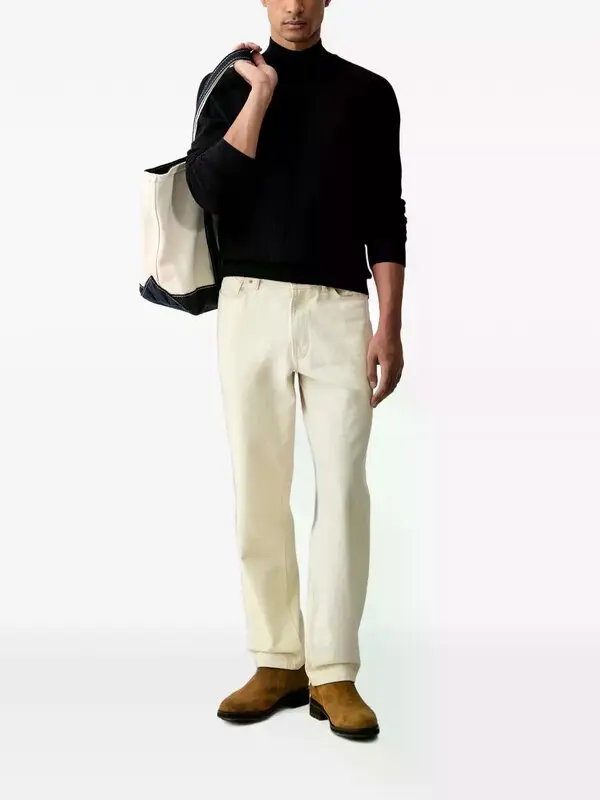 TRUSSARDI Ribbed-knit High-neck Sweater
