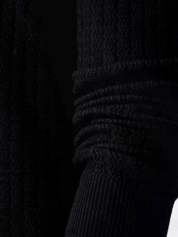 TRUSSARDI Ribbed-knit High-neck Sweater