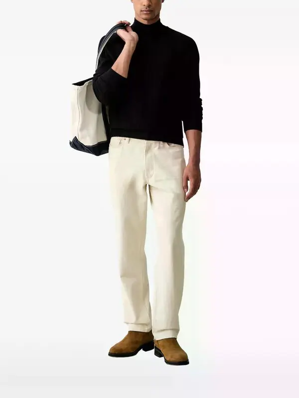 TRUSSARDI Ribbed-knit High-neck Sweater