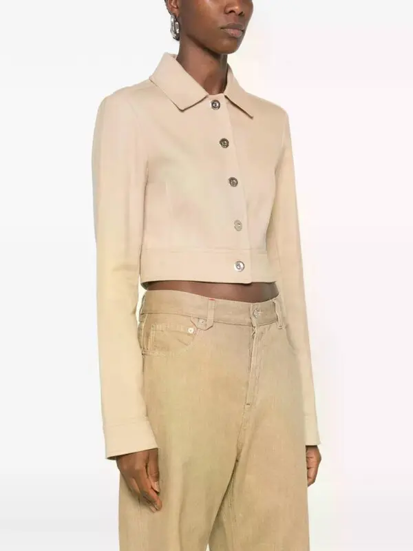 Sportmax Cropped Button-up Jacket