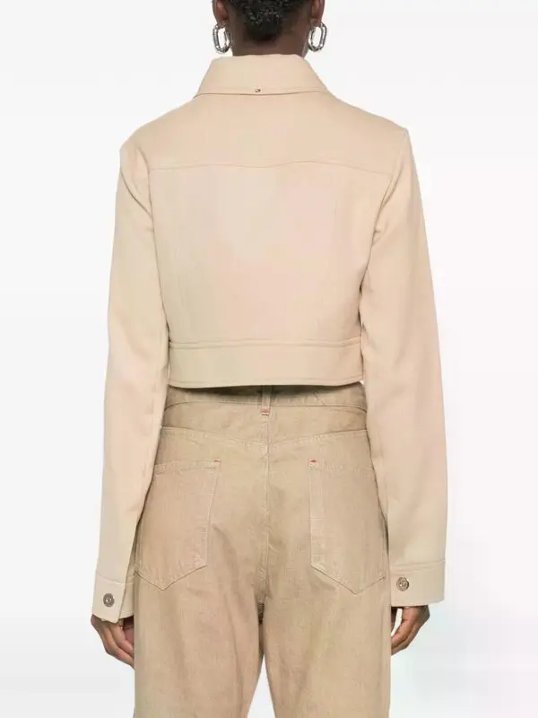 Sportmax Cropped Button-up Jacket