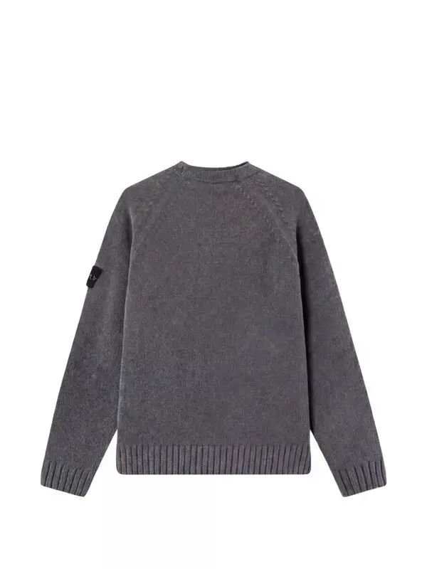 Stone Island 5100013 Mouliné Cotton-chenille Sweater
