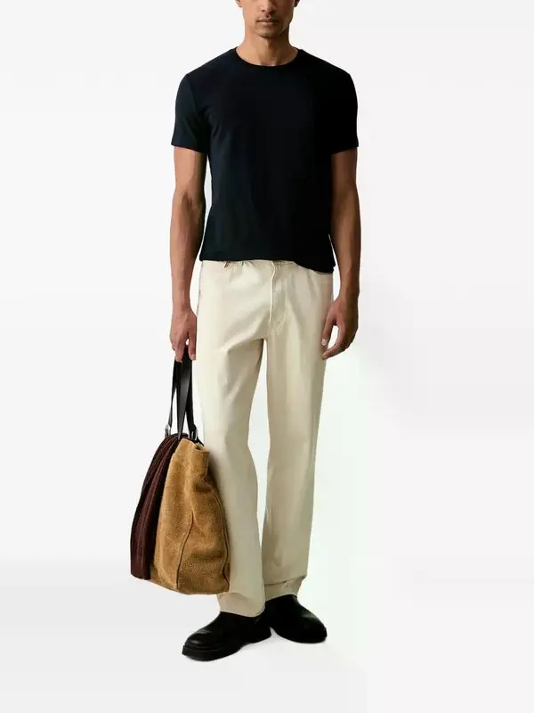 TRUSSARDI Embroidered-logo T-shirt
