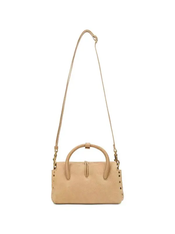 ZANELLATO Baby Dotta Studded Leather Tote Bag