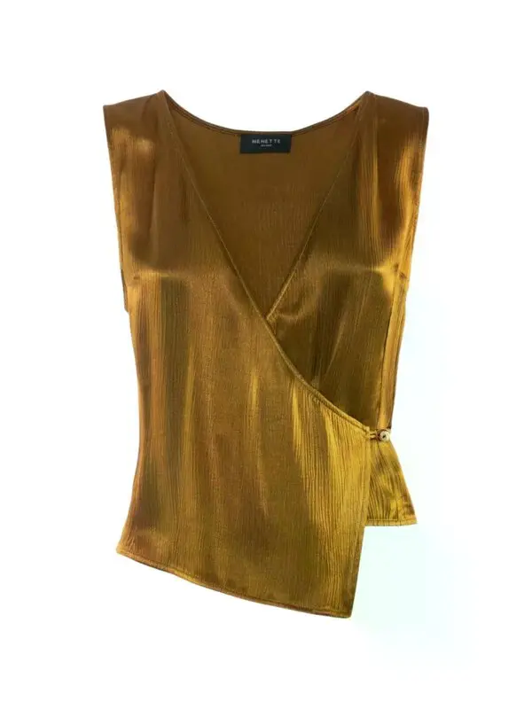 NENETTE Flippi Wrap-style Asymmetric Top