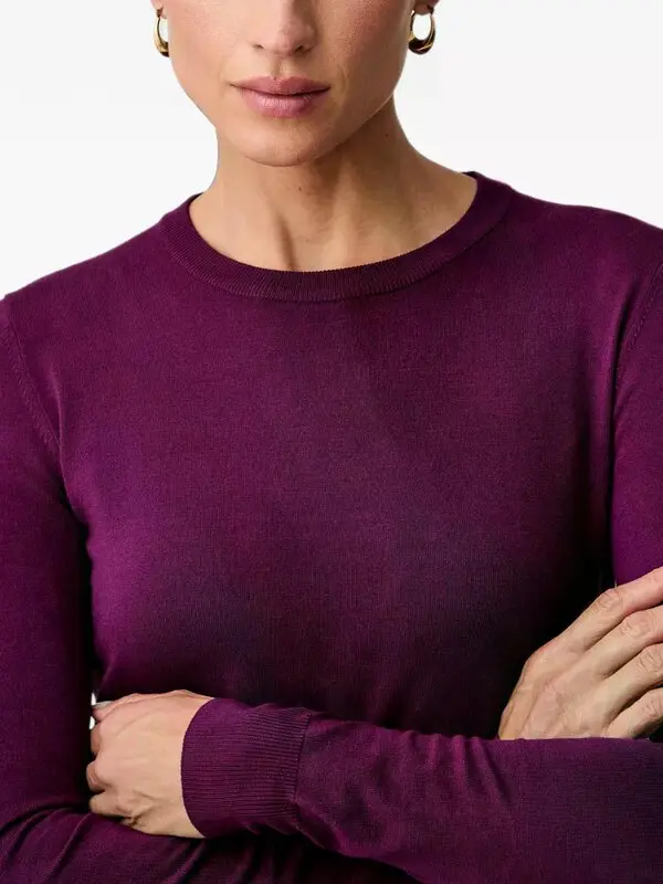 TRUSSARDI Crew-neck Long-sleeve Sweater