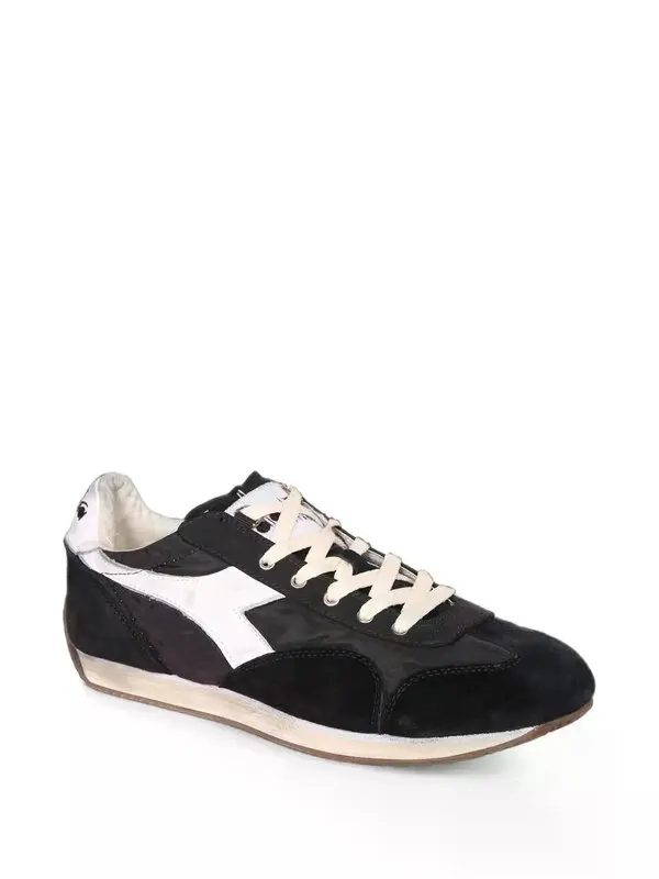 DIADORA Equipe Vela Sw Logo-patch Panelled Sneakers - Black