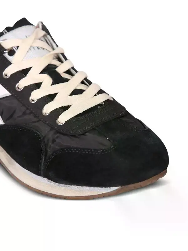 DIADORA Equipe Vela Sw Logo-patch Panelled Sneakers - Black