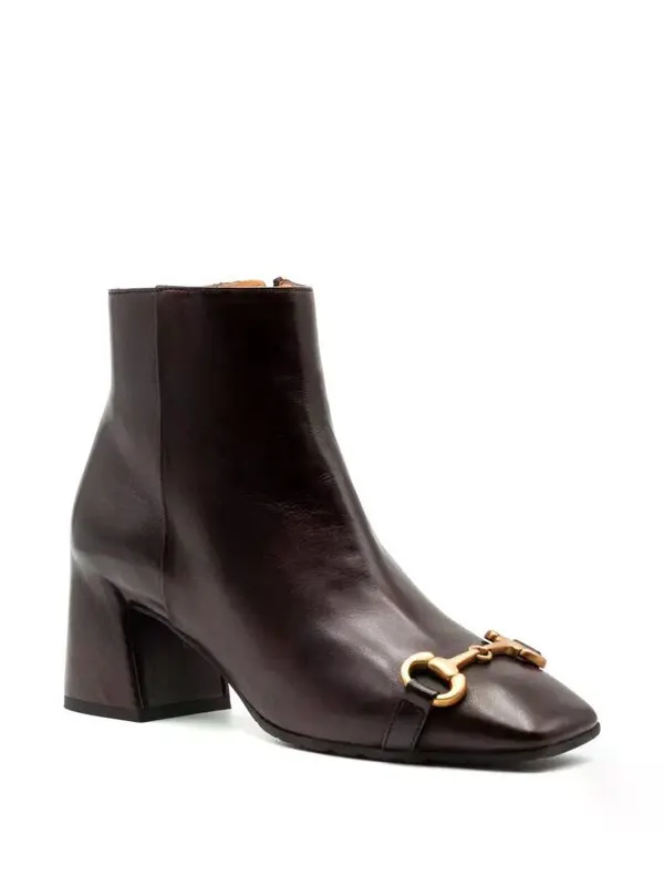 MARA BINI Leather Ankle Boots