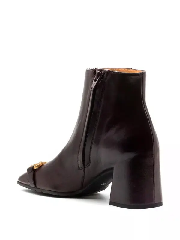 MARA BINI Leather Ankle Boots