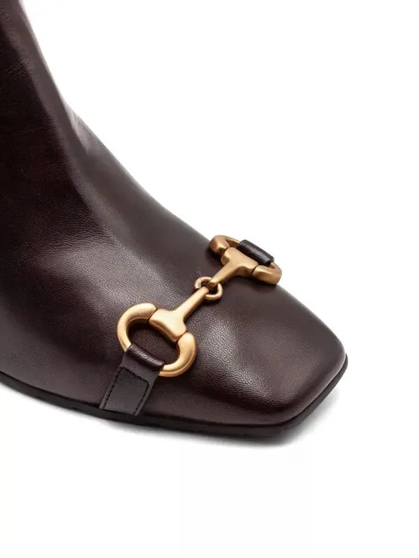 MARA BINI Leather Ankle Boots