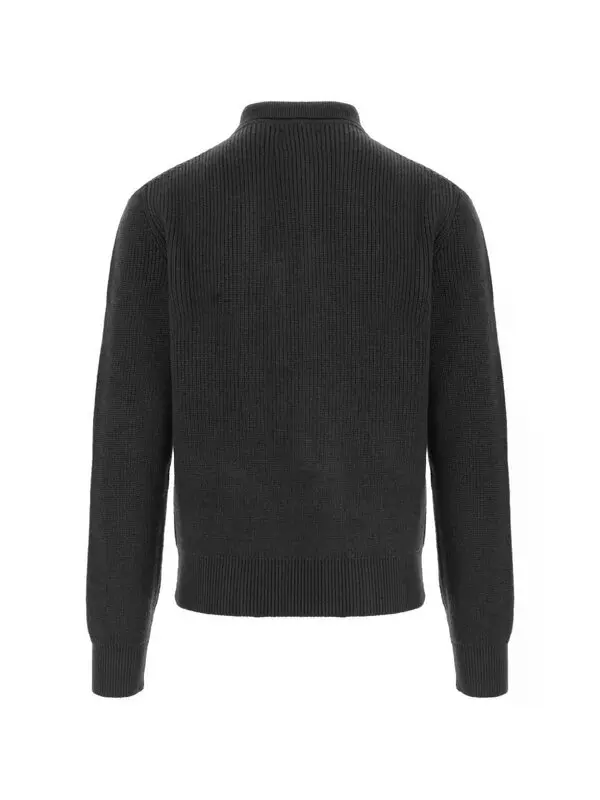 Woolrich Ribbed-knit Zip-up Cardigan