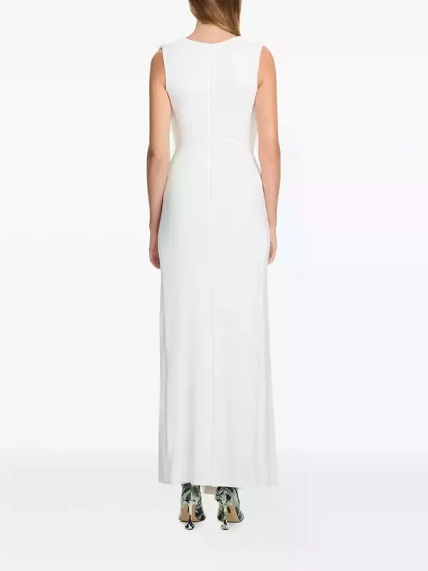 AXEL 113 Cleo Cut-ou Draped Maxi Dress