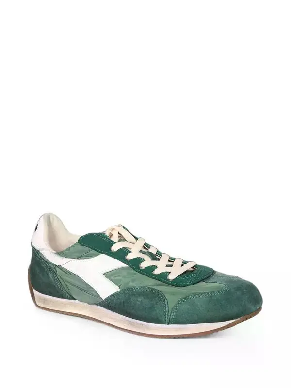 DIADORA Suede-panelled Equipe Vela Sw Sneakers - Green