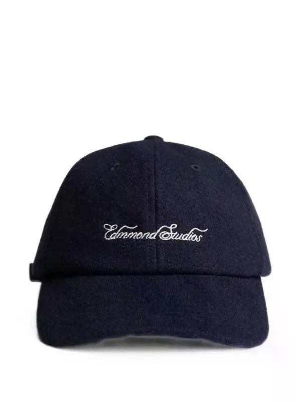 EDMMOND STUDIOS Lyles Logo-embroidered Cap - Blue