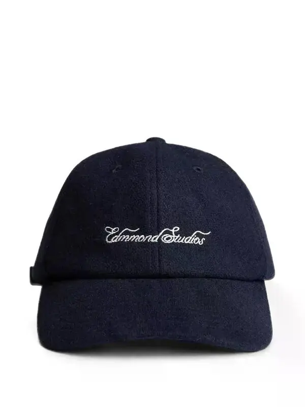 EDMMOND STUDIOS Lyles Logo-embroidered Cap - Blue