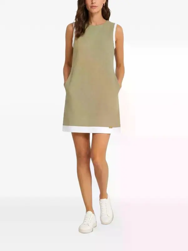 Moschino Contrast-trim Sleeveless Dress
