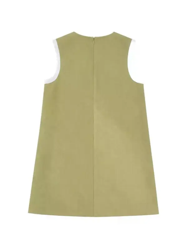 Moschino Contrast-trim Sleeveless Dress