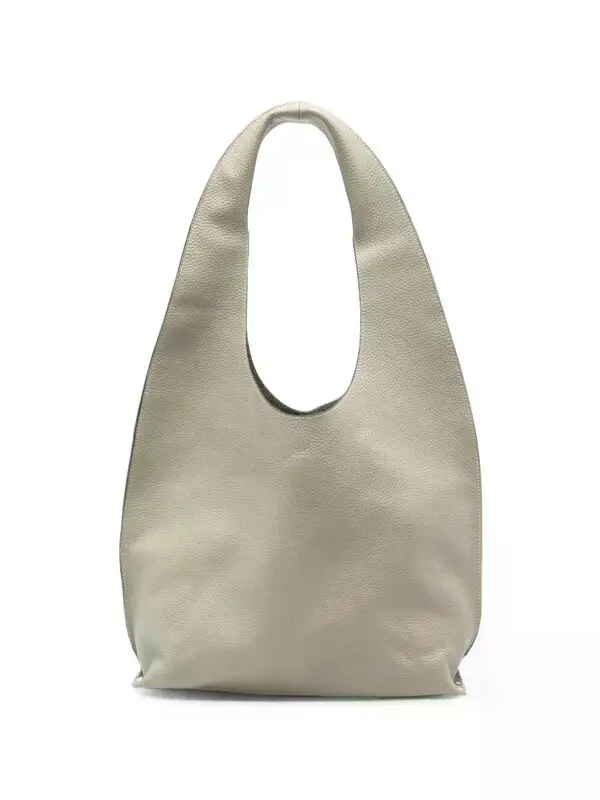 A.p.c. Neige Clou Pebbled-leather Tote Bag - Green