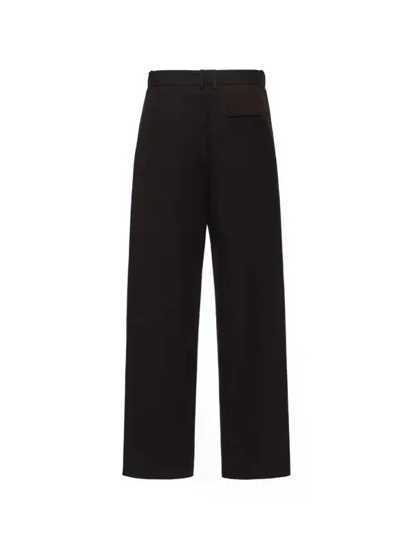 Magda Butrym Pleated Straight-leg Trousers