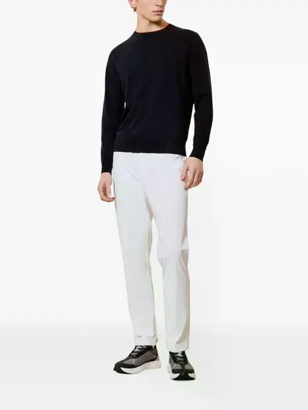 RRD Ribbed-trim Logo-patch Sweater