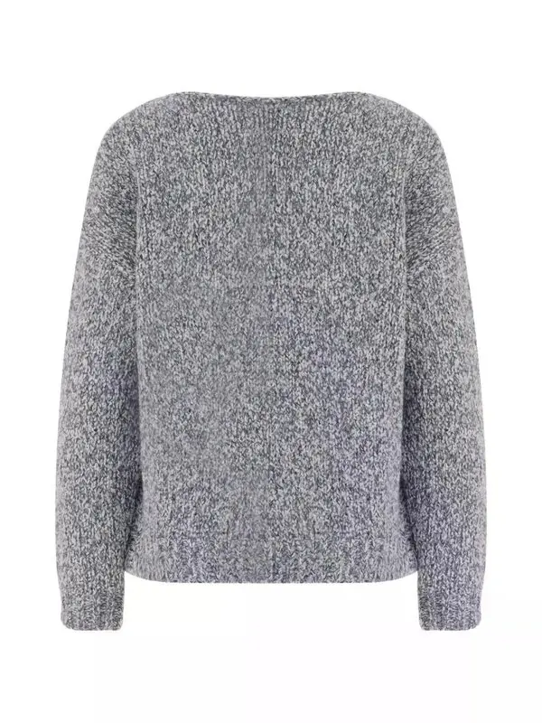 Bruno Manetti Knitted Sweater - Grey